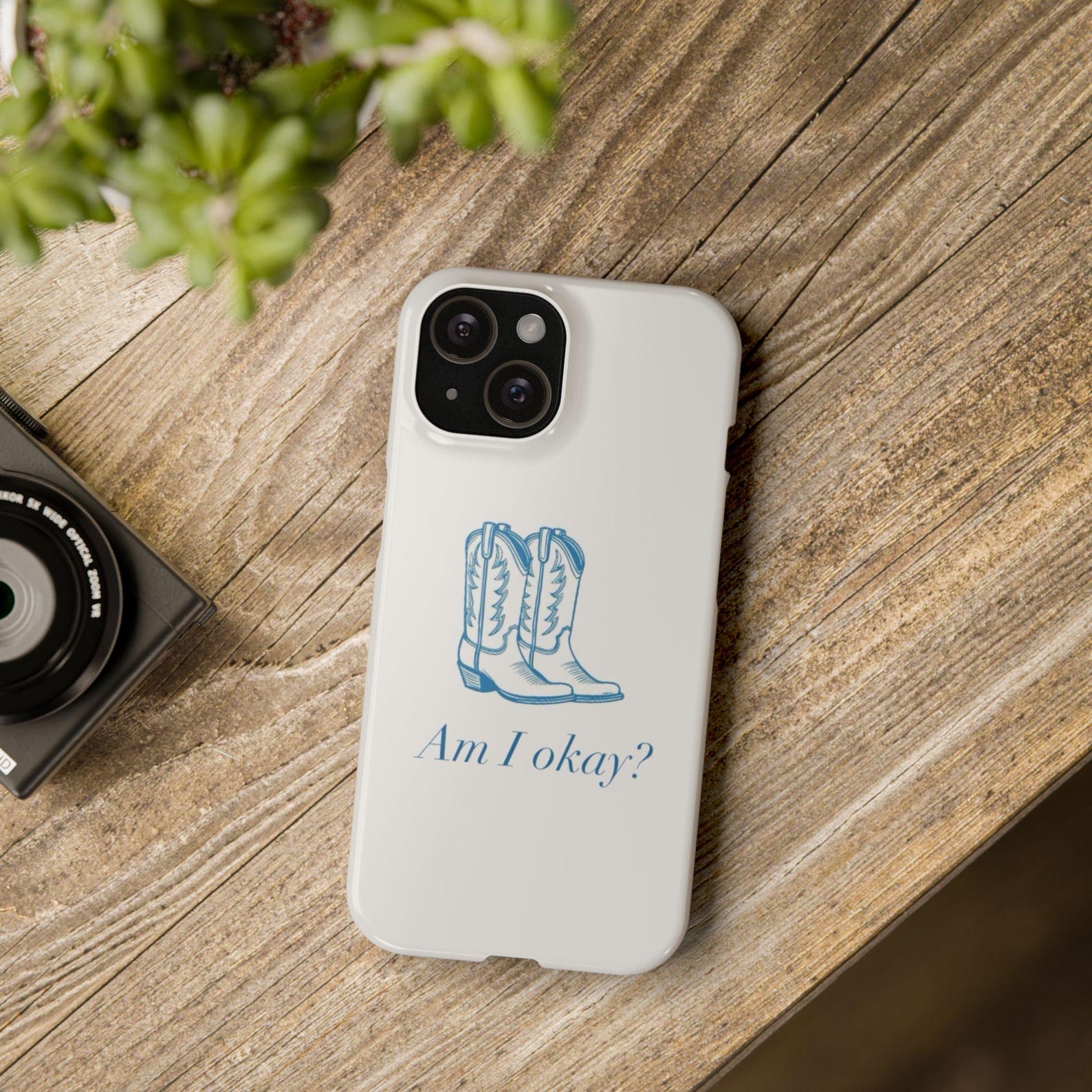Country Western Cowgirl Boots Slim Cases for iPhone and Android Devices ...
