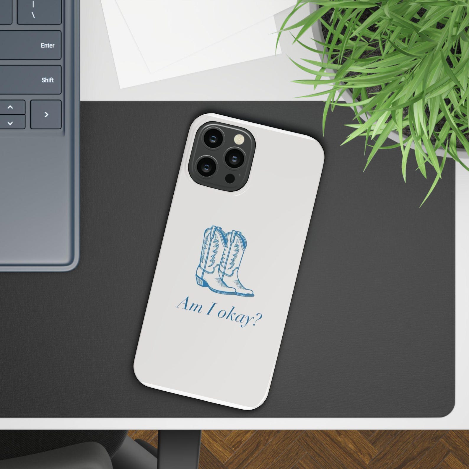Country Western Cowgirl Boots Slim Cases for iPhone and Android Devices ...