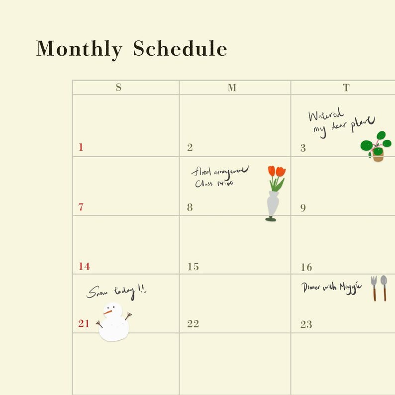 Morning Digital Stickers Pack for Morning and Daily Life Designed for ...