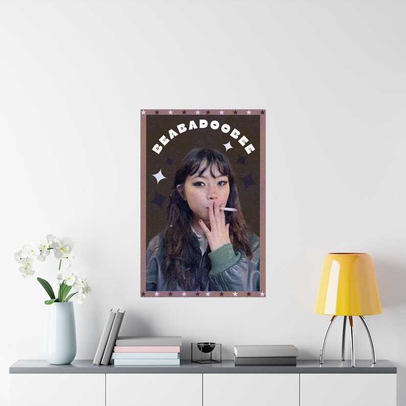 Beabadoobee Poster – Indie Bedroom Wall Art – Sad Girl Aesthetic Print ...