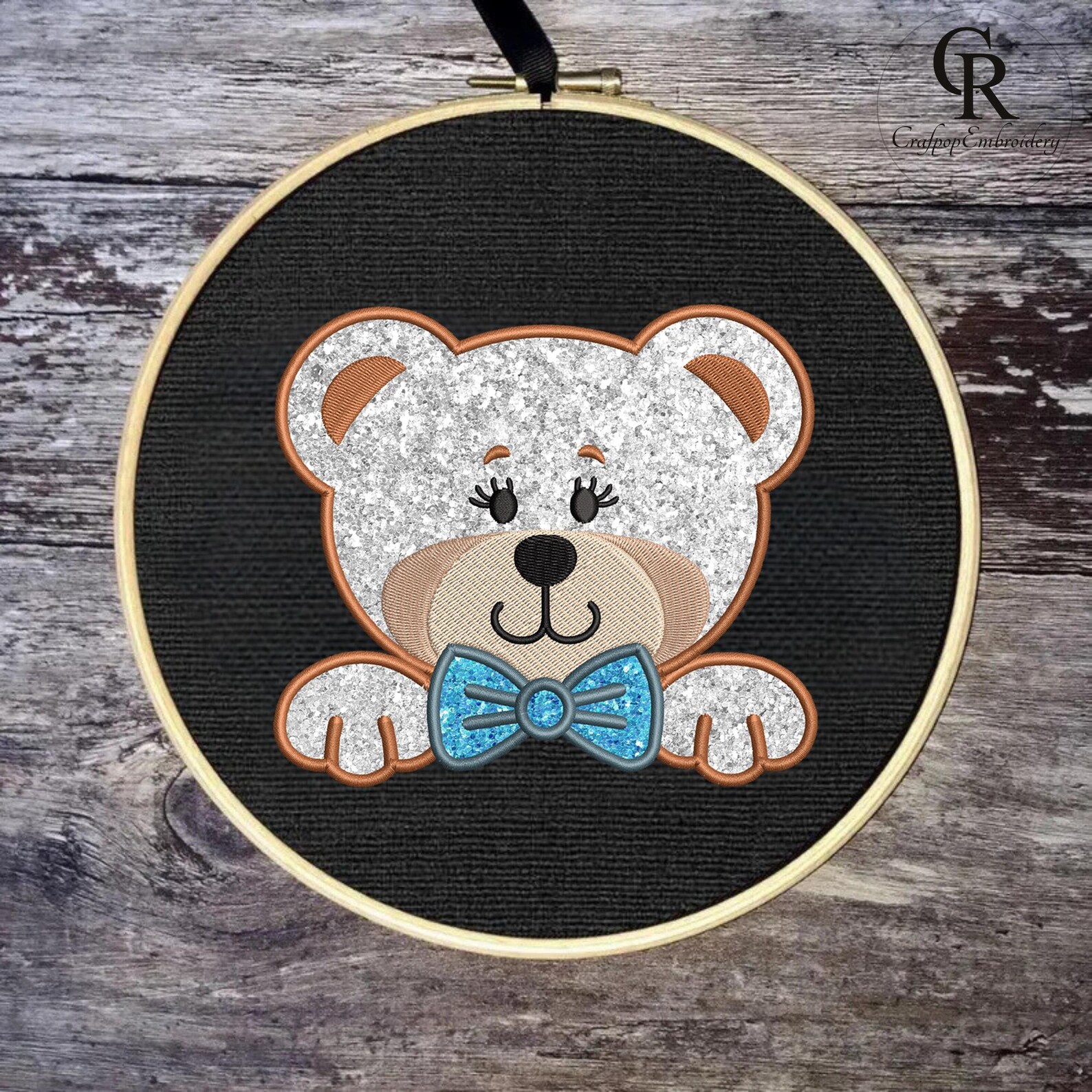 Teddy Bear Embroidery Designs, Bear Face Embroidery, Machine Embroidery ...