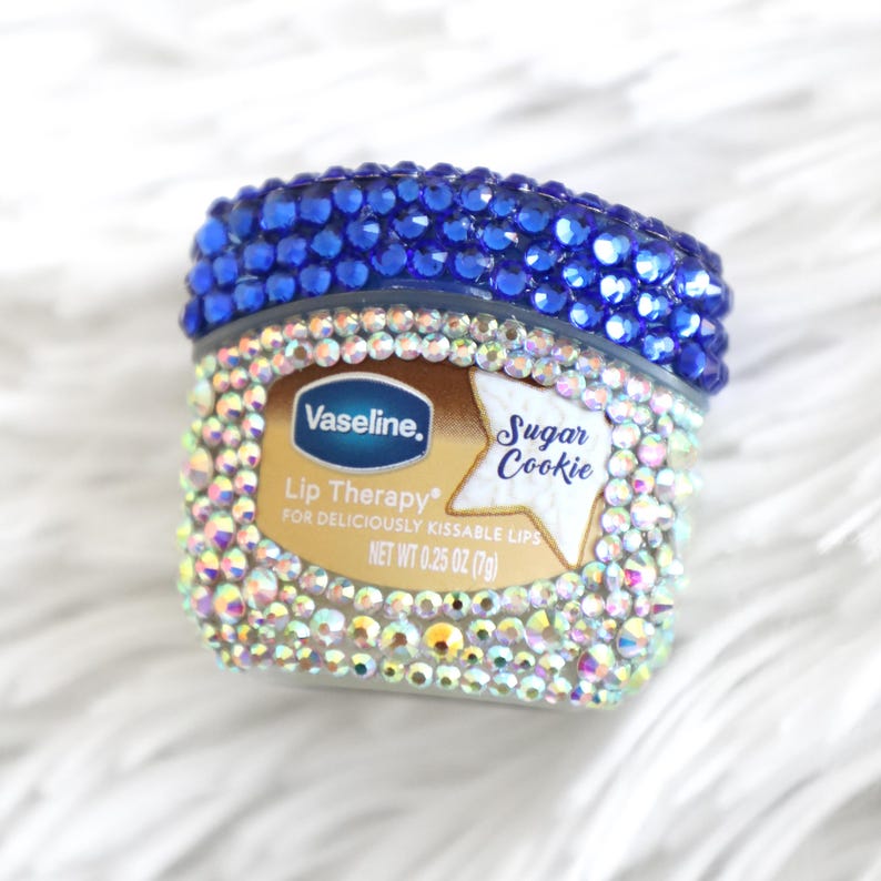 Rhinestone Vaseline Lip Therapy Balm Sugar Cookie - Etsy