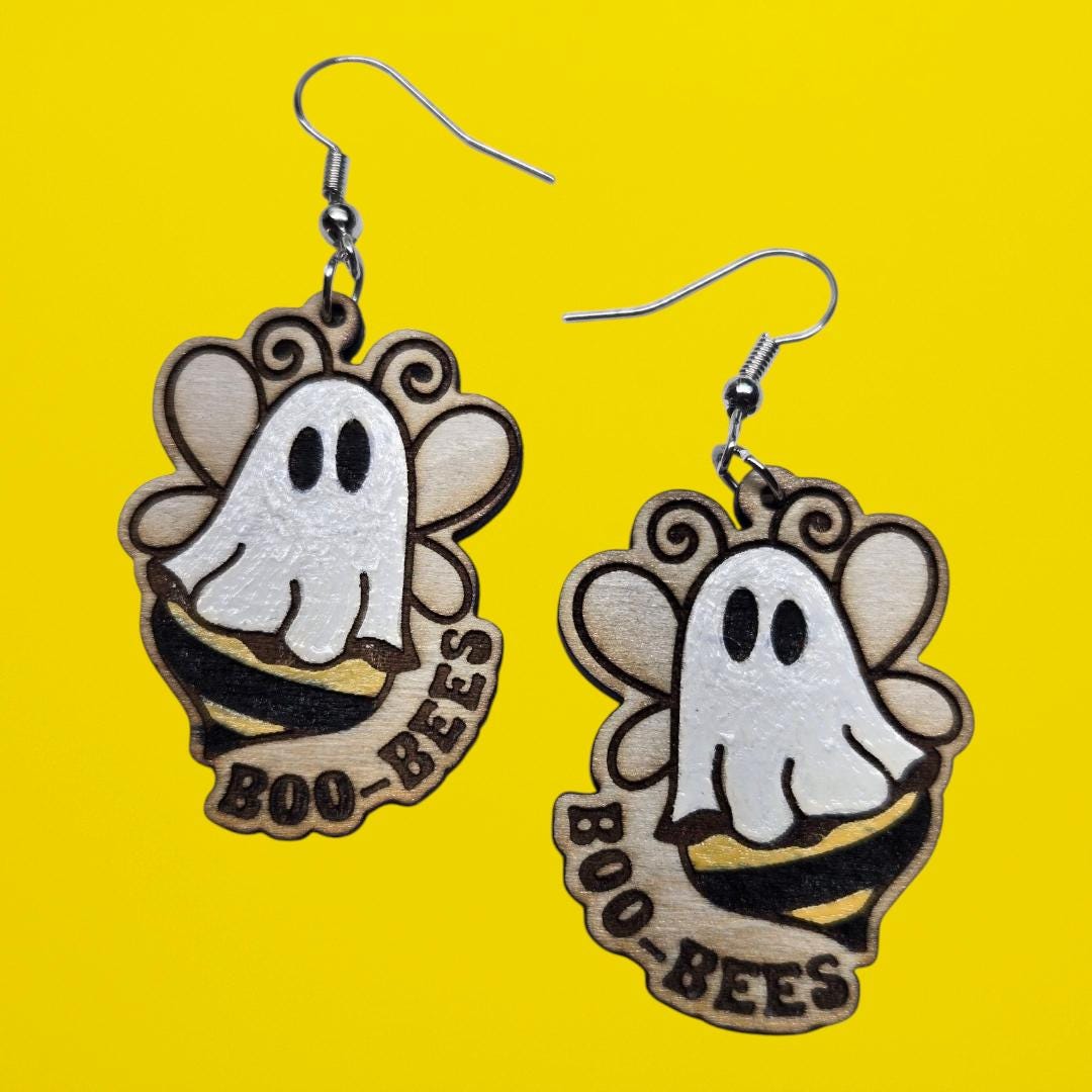 Boo Bee's- Little Bee's Dressed as Ghosts - Etsy