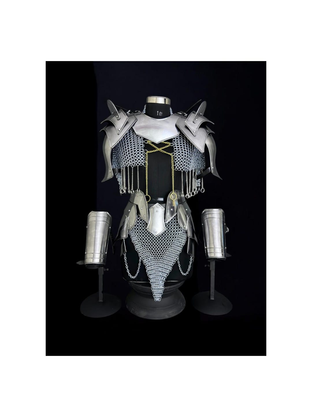 Medieval Knight Armor, Brave Lady Armor, Chainmail Armor, Cosplay Armor ...
