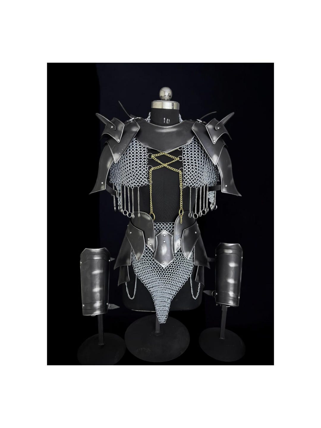 Medieval Cuirass Armor, Brave Lady Armor,chainmail Armor, Cosplay Armor ...