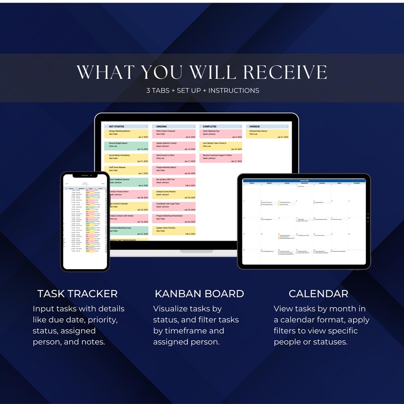 Ultimate Task Manager With Kanban Board and Calendar Views in Google ...