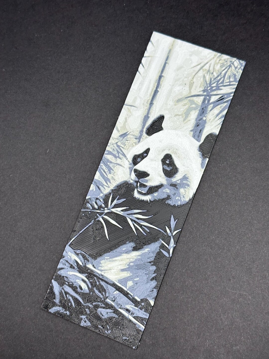 Hueforge 3d-printed Panda Bookmark - Etsy