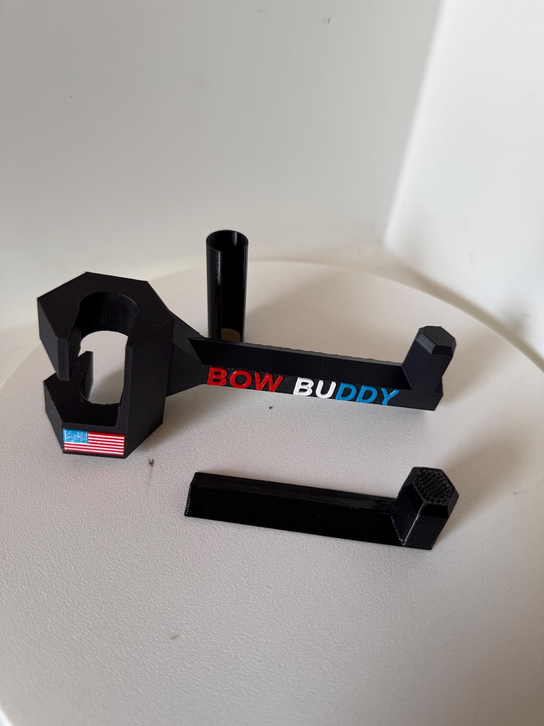 Twist-on Bow Buddy 2.0 Nearly Universal Bow Hanger for Trucks and Suvs, Rubber Protector and ...