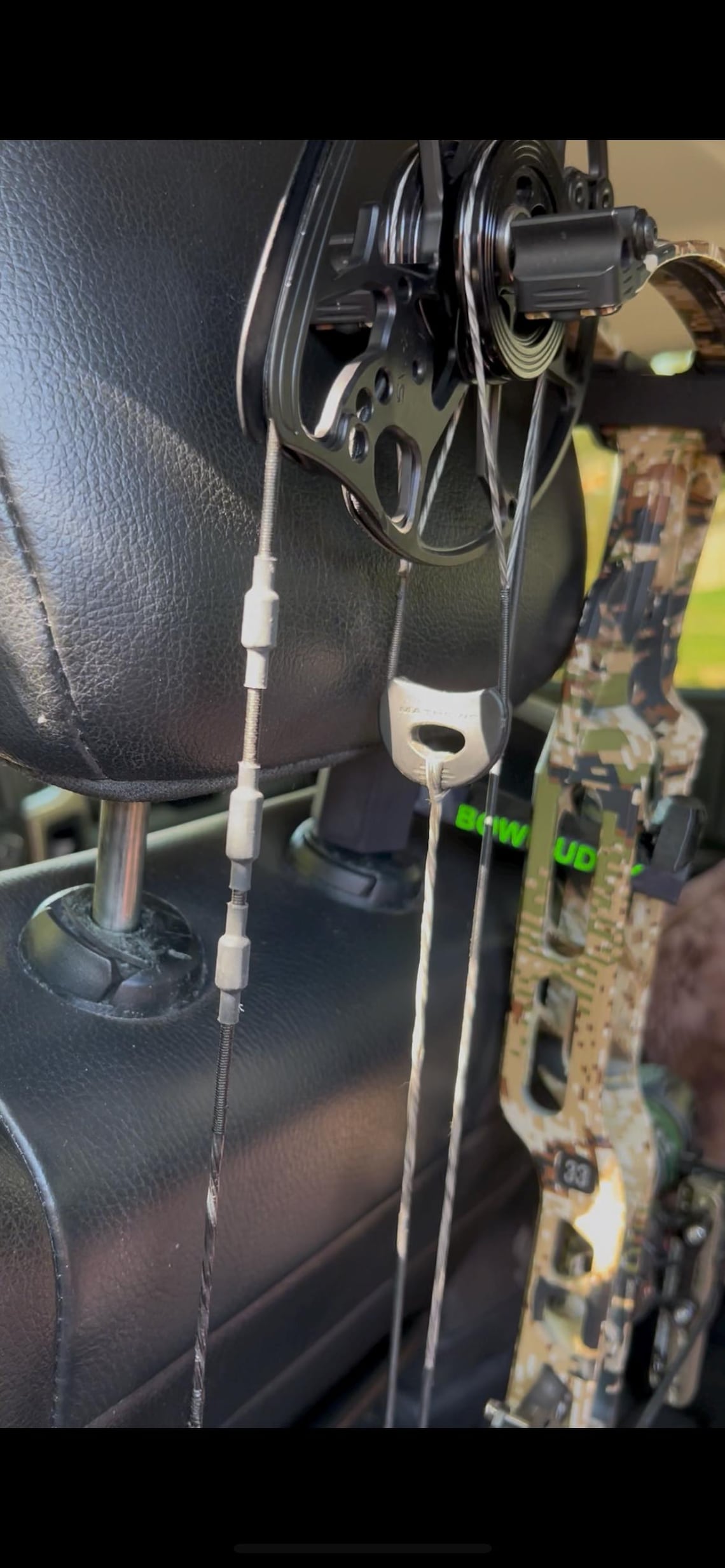 The Original Bow Buddy Headrest Bow Hanger/gear Hook/vehicle Organizer ...