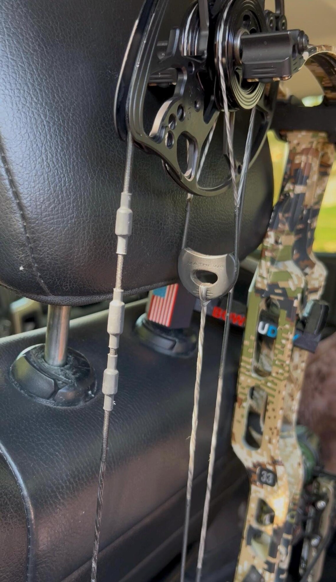 The Original Bow Buddy Headrest Bow Hanger/gear Hook/vehicle Organizer ...