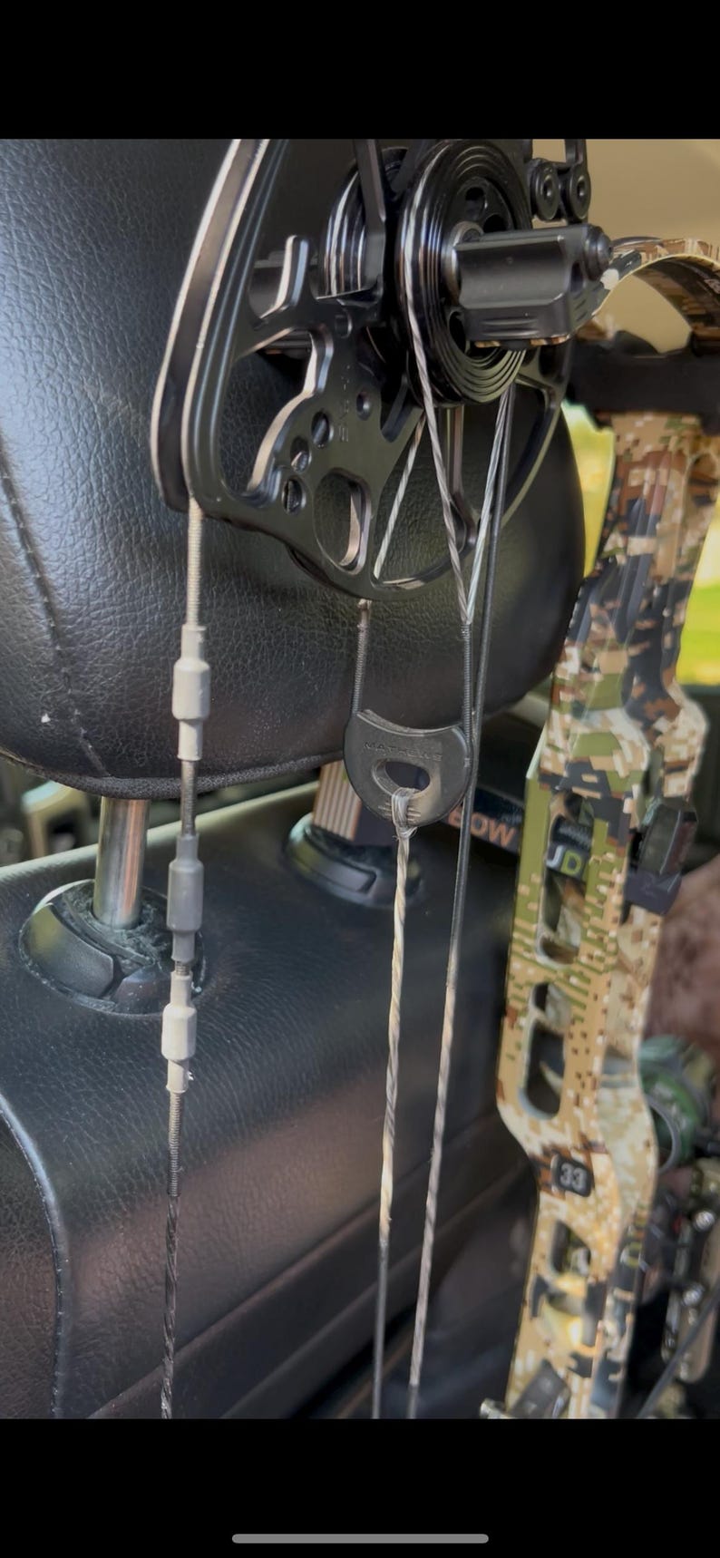 The Original Bow Buddy Headrest Bow Hanger/gear Hook/vehicle Organizer ...