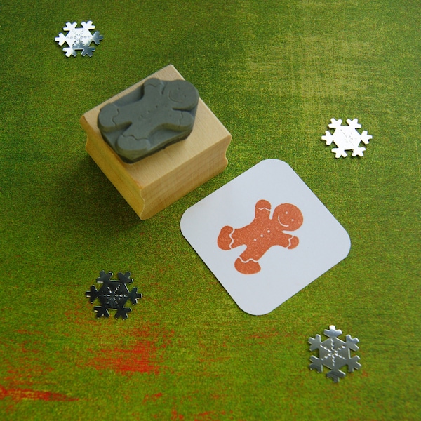 Gingerbread Stamp - Etsy