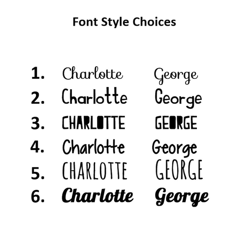 Personalised First Name Rubber Stamps Personalized Stamp | Etsy