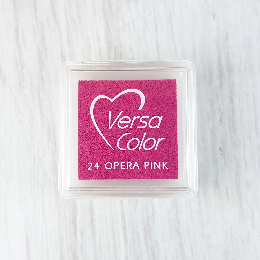 Versacolor Pigment Ink Pad Small in Opera Pink - Magenta Inkpad - Ink ...