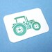 Tractor Stamp Little Tractor Rubber Stamp Stocking Stuffer Filler Gift ...