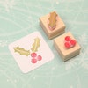 Sweet Three Button Set of 3 Rubber Stamps - Button Gift - Gift for ...