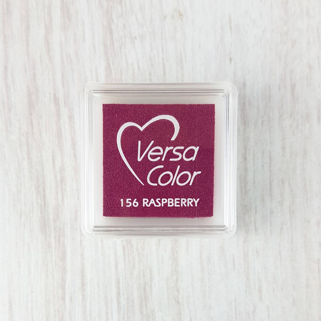Versacolor Pigment Ink Pad Small in Raspberry - Pink Inkpad - Ink for ...