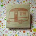 Trailer Stamp - Little Caravan of Love Rubber Stamp - Caravan Gift ...