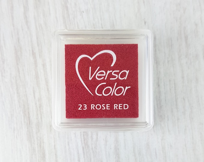 Versacolor Pigment Ink Pad Small in Rose Red - Etsy
