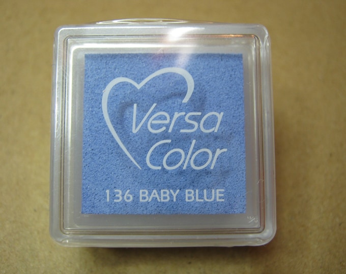Versacolor Pigment Ink Pad Small in Baby Blue Blue Inkpad Ink for Stamp ...