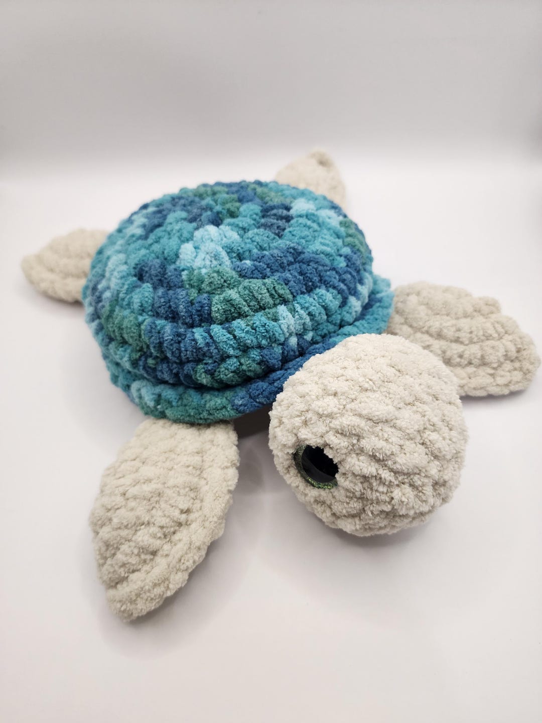 Handmade Crochet Sea Turtle | Plush Sea Turtle Stuffie | Animuguri - Etsy