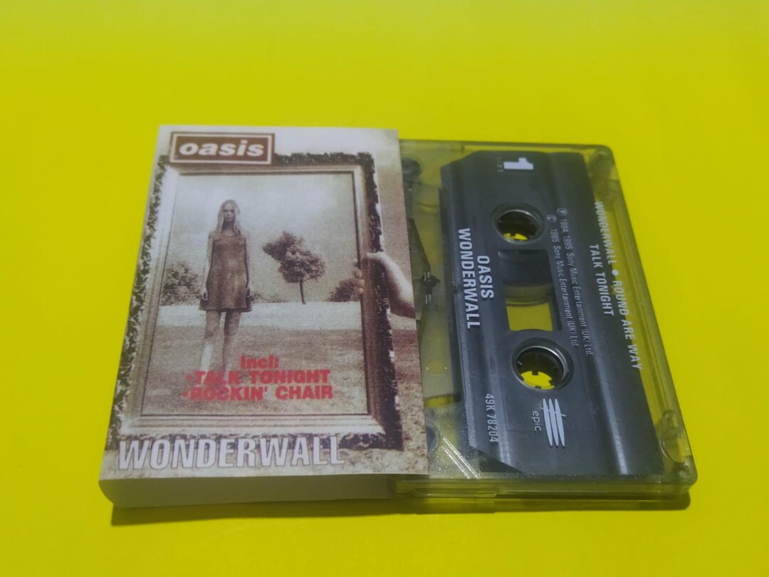 OASIS - Wonderwall (single) Cassette Tape - Etsy