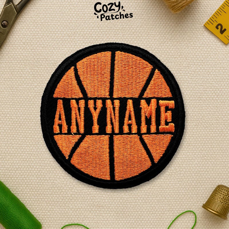 Number Patch Basketball - Etsy
