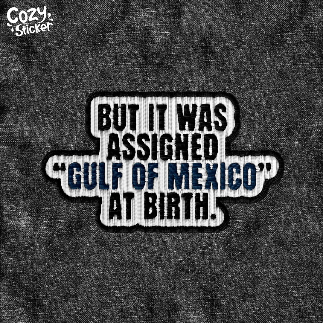 Gulf of Mexico Patch, Women Right, Anti-trump Embroidered Patches Equal ...