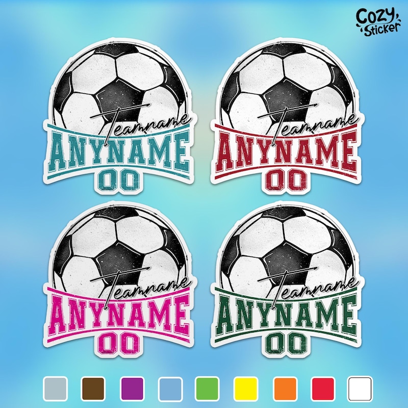 Soccer Decal - Etsy
