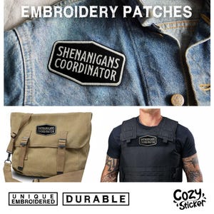 Shenanigans Coordinator Patch, Shenanigan Enthusiast, Funny Sarcastic ...