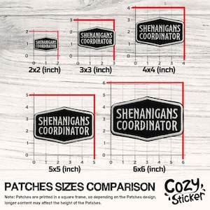 Shenanigans Coordinator Patch, Shenanigan Enthusiast, Funny Sarcastic ...