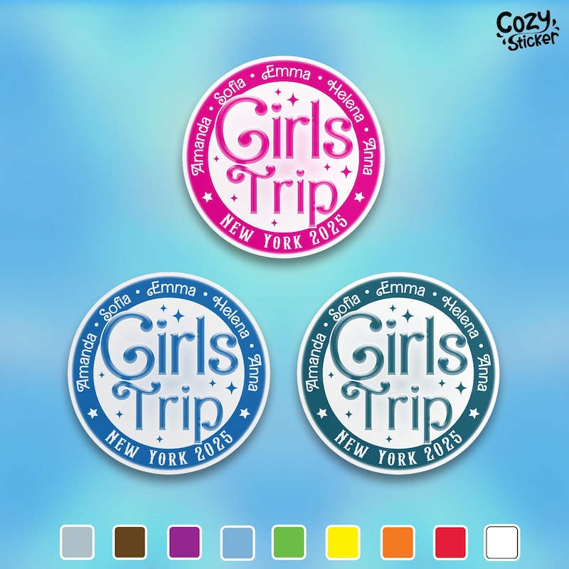 Girls Trip Decal - Etsy