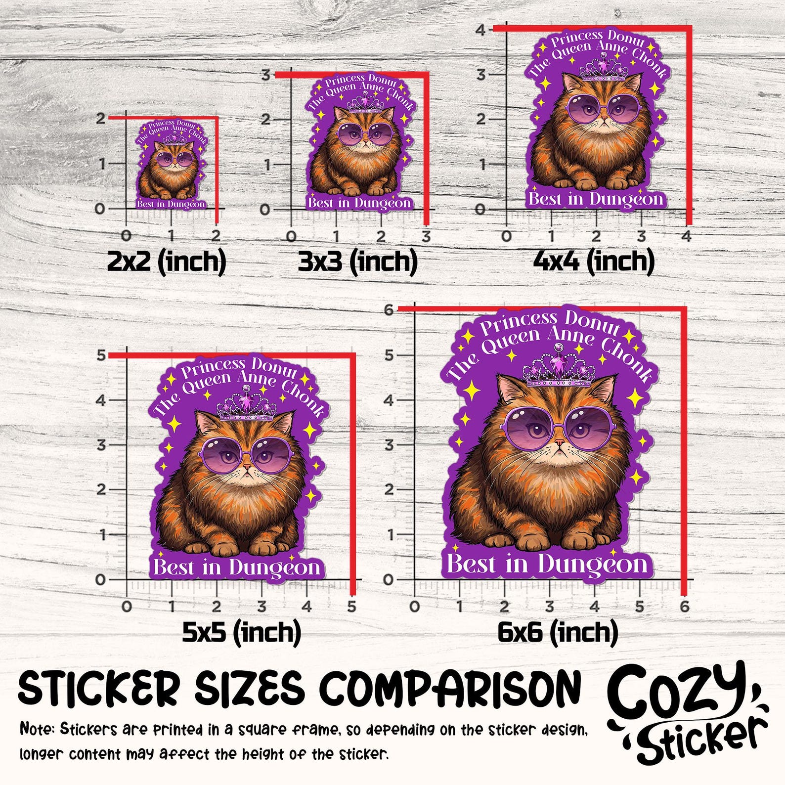 Mongo is Appalled Sticker, Dungeon Crawler Carl Inspired Princess Donut ...