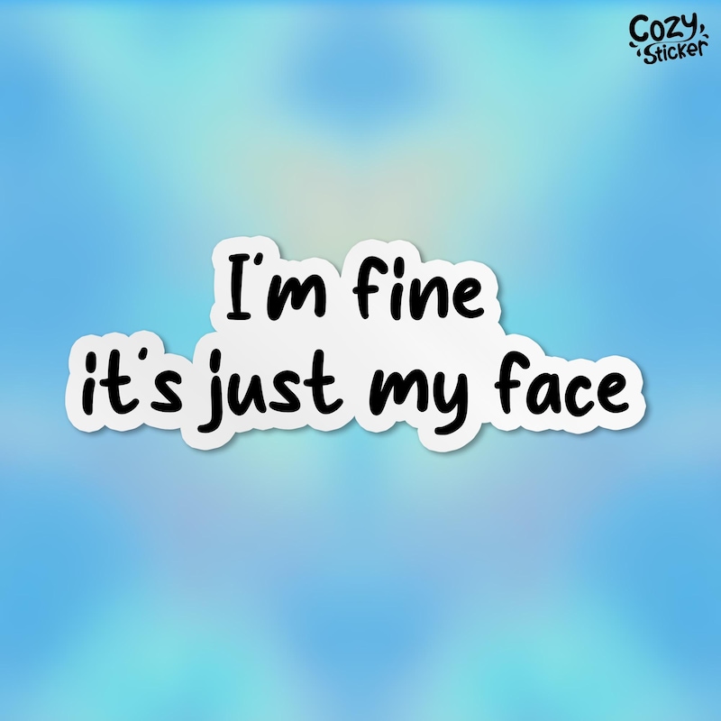 Its Just Paper Decal - Etsy