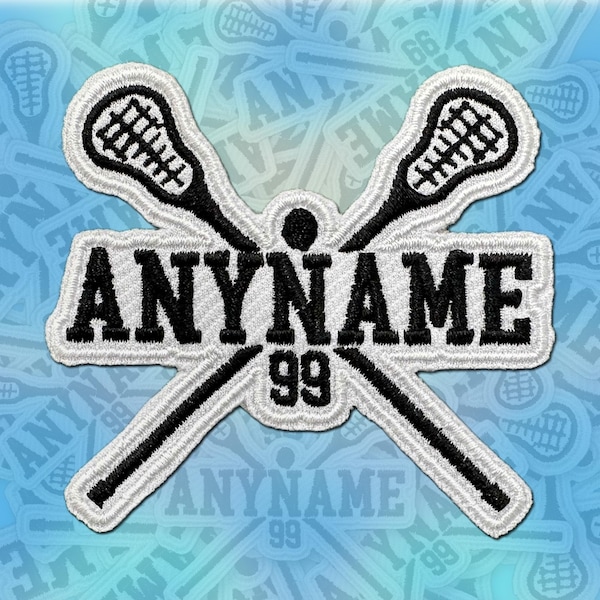 Lacrosse Embroidery - Etsy