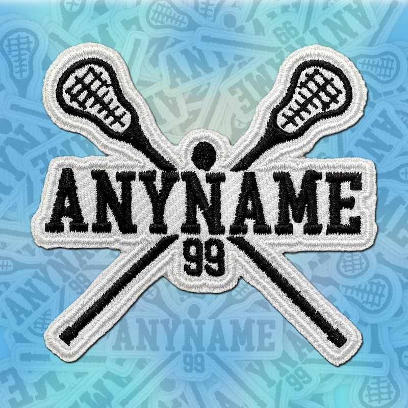 Lacrosse Embroidery - Etsy