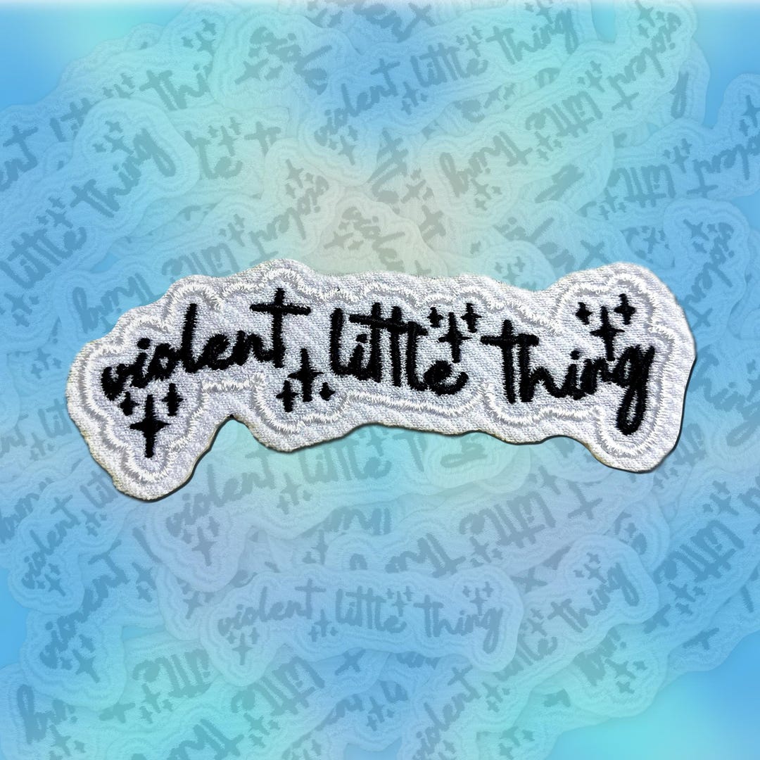 Fourth Wing Patch Violent Little Thing Dragon Bookish Book Lover ...