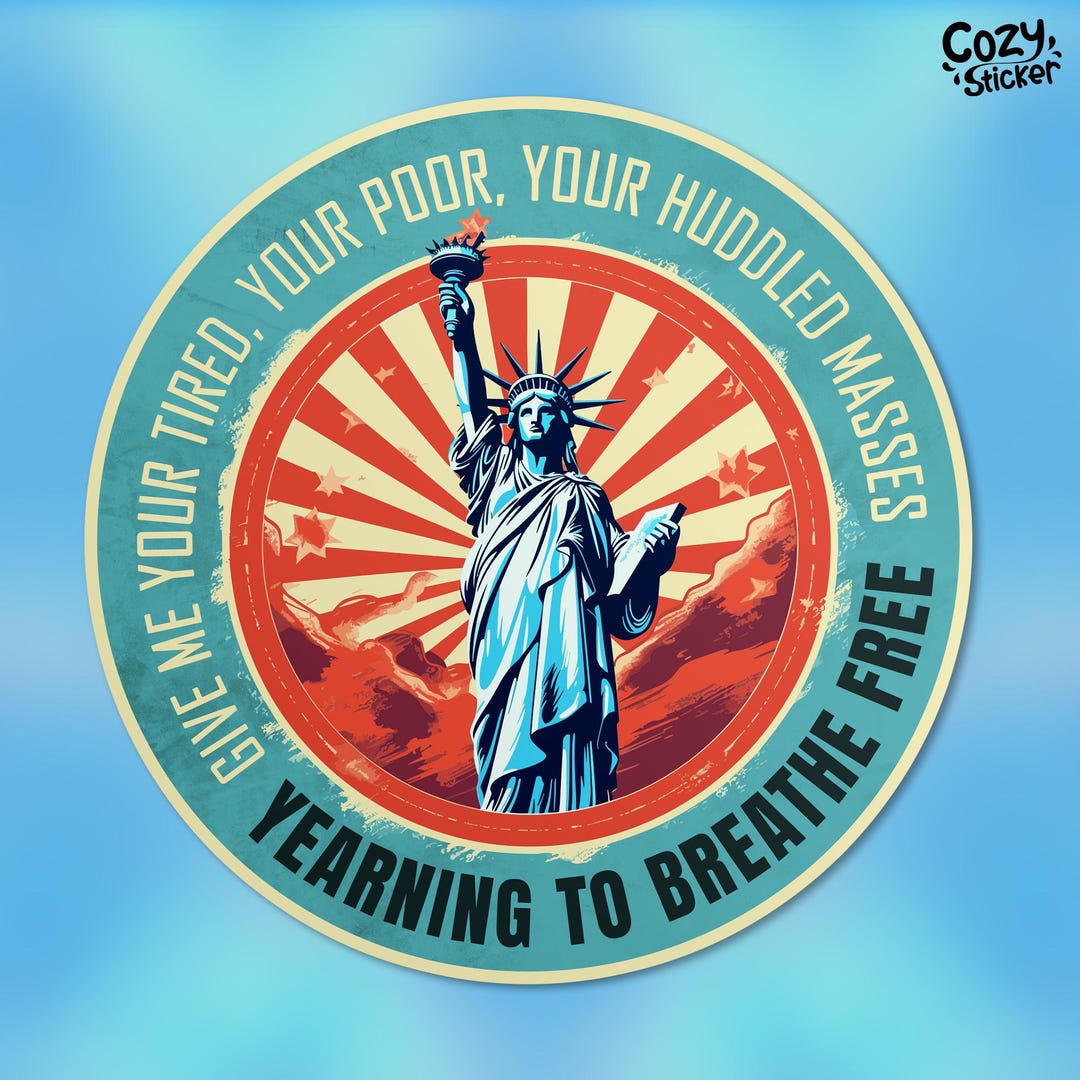 Anti-trump Sticker, Social Justice Stickers, Pro Immigration Activists ...