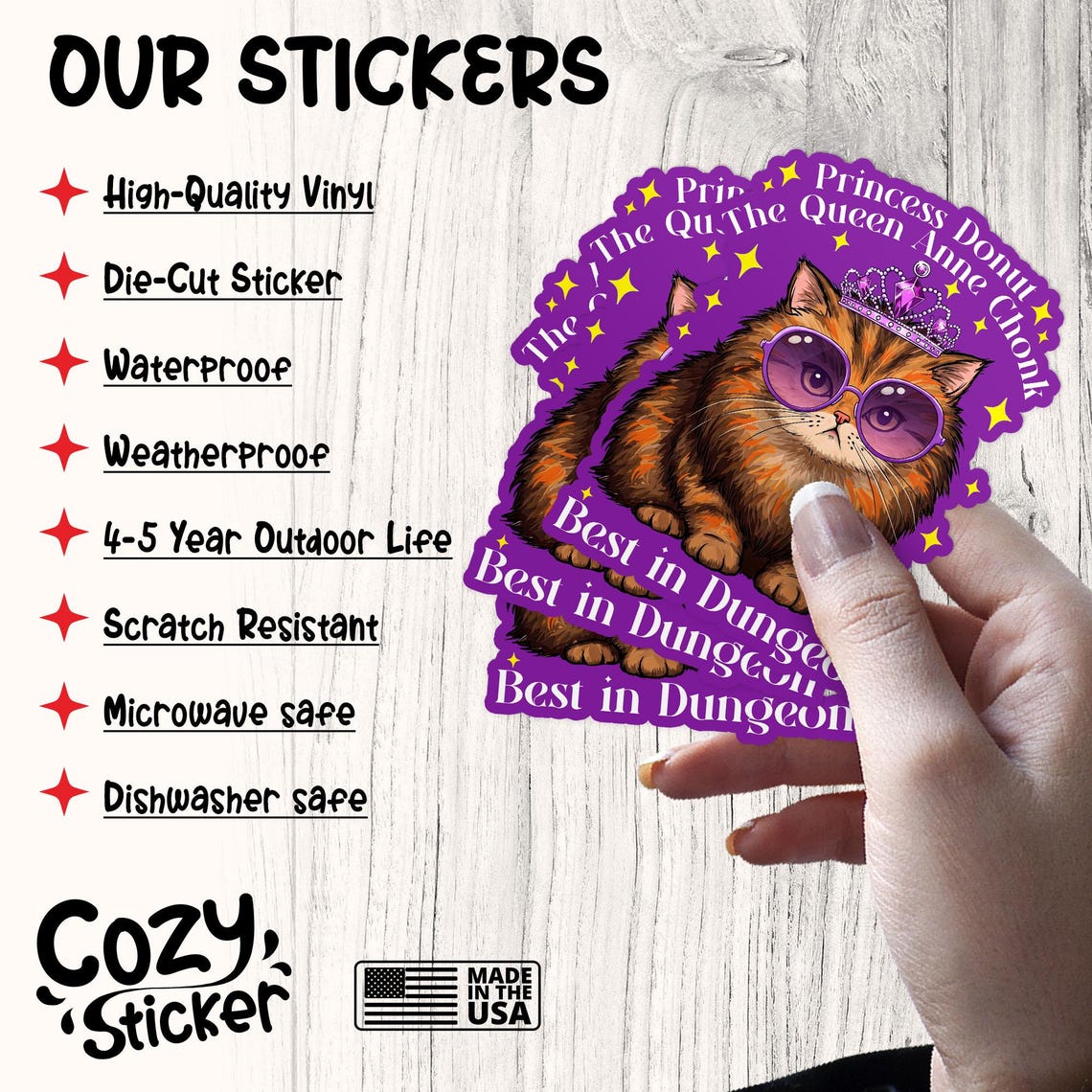 Mongo is Appalled Sticker, Dungeon Crawler Carl Inspired Princess Donut ...