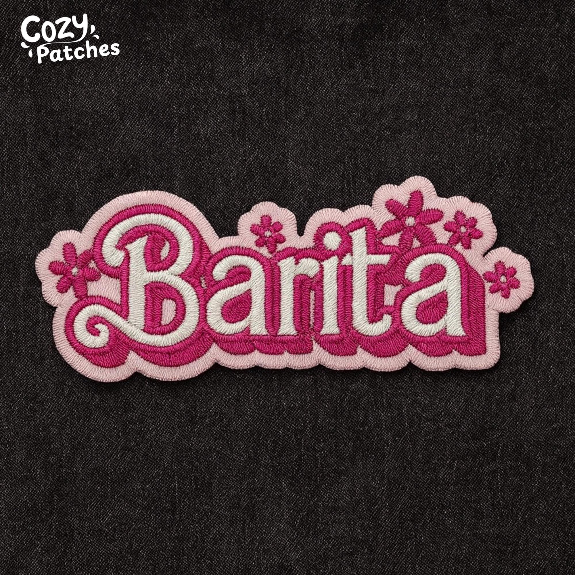 Iron On Barbie Logo