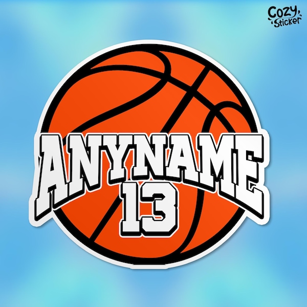 Basketball Stickers - Etsy