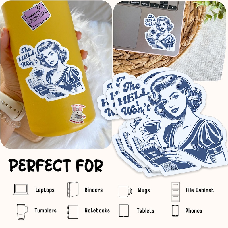 Retro Women's Rights Sticker, Smash the Patriarchy, Girl Empowerment ...