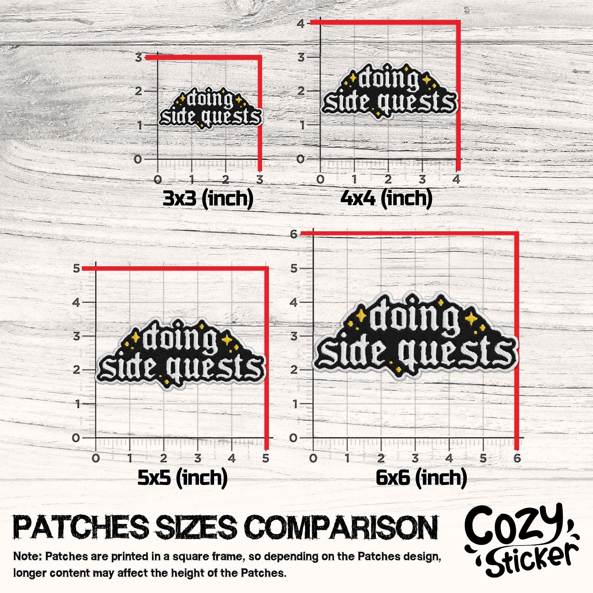 Doing Side Quests Patch, Adhd Awareness, Mental Health Bookish ...