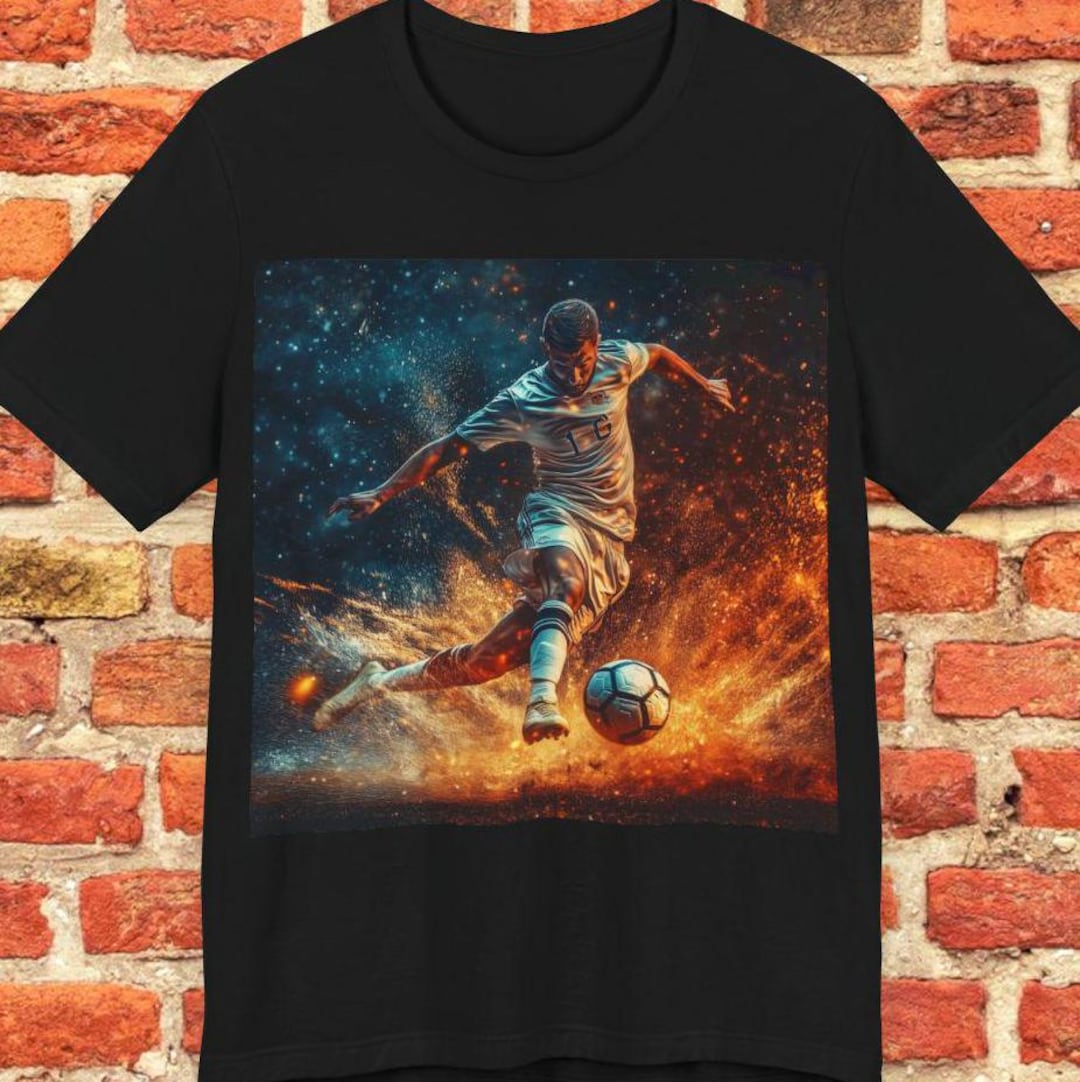 Soccer Player T-shirt,sports Tee,football Lover Gift,athletic Shirt ...