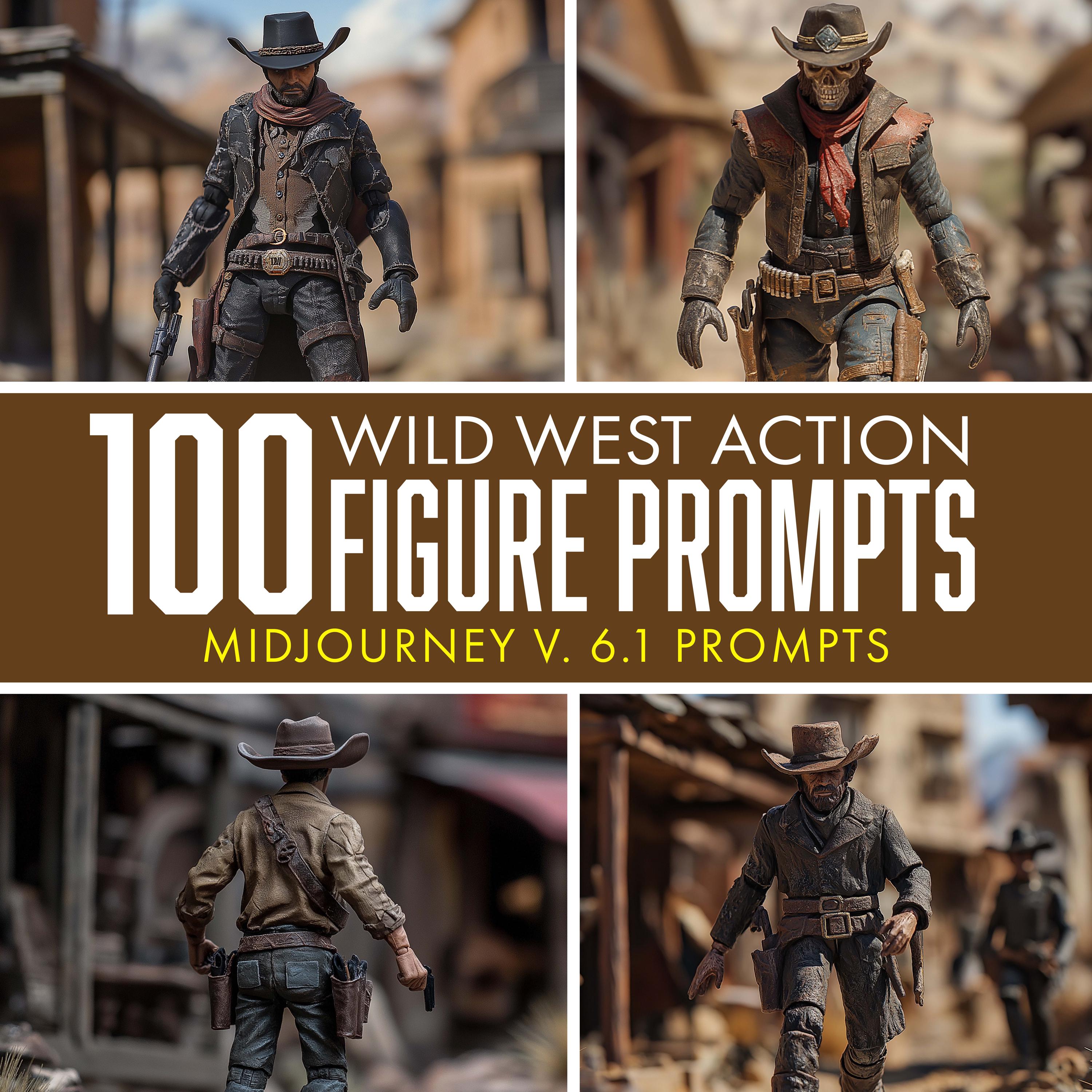 100 Wild West Action Figure Midjourney Prompts Midjourney Midjourney ...