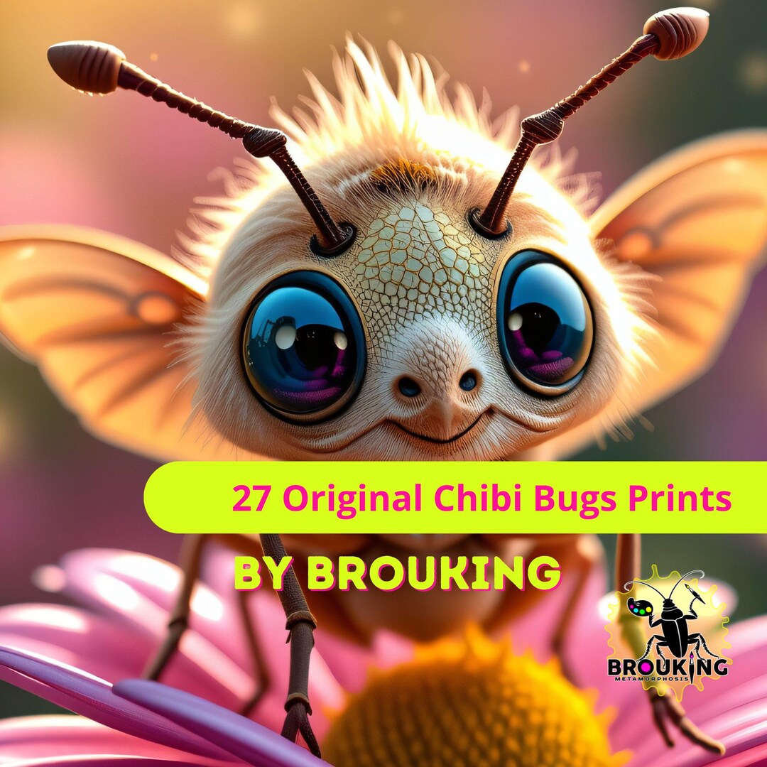 Childlike Chibi Art Print, Instant Download Printable Home Decor ...