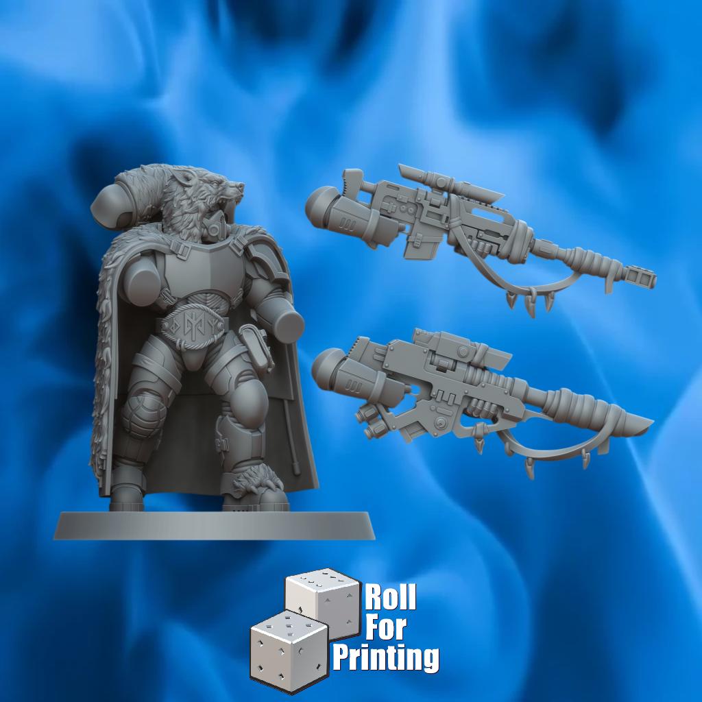 Space Vikings Sniper Squad Tabletop Miniature Wargaming Grim-dark Sci ...