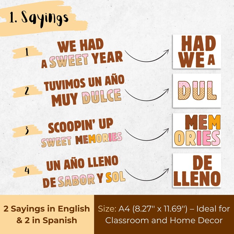 End of School Year Bulletin Board, Summer Ice Cream Bulletin Board ...