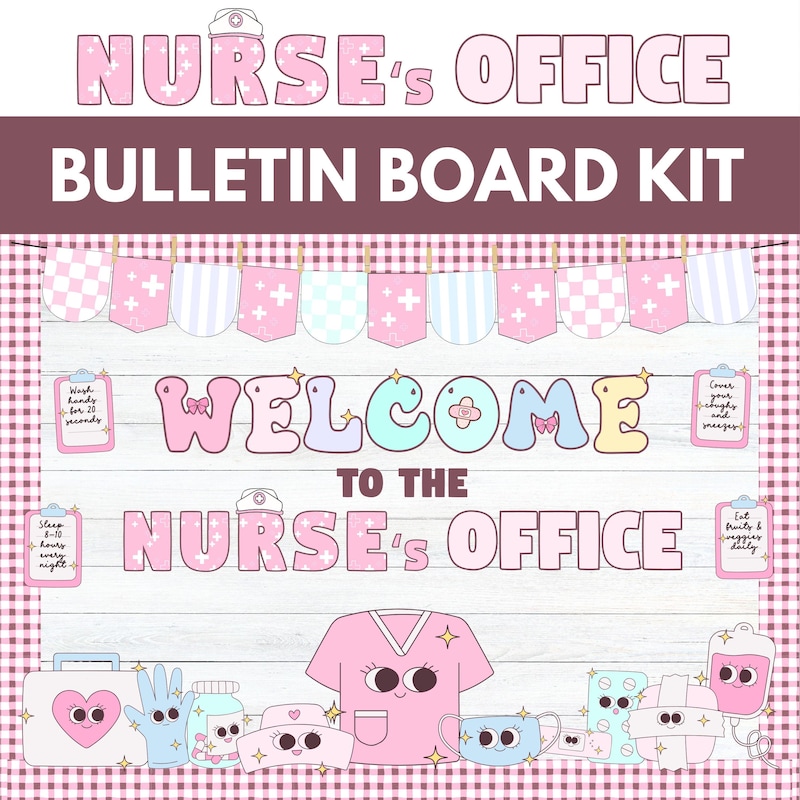 Nurse Bulletin Board - Etsy