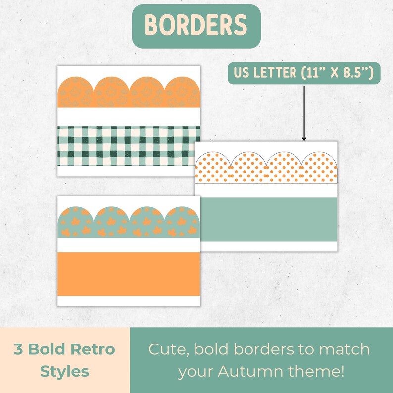 Fall Bulletin Board Kit, Autumn Classroom Decor, Pumpkin Patch Bulletin ...